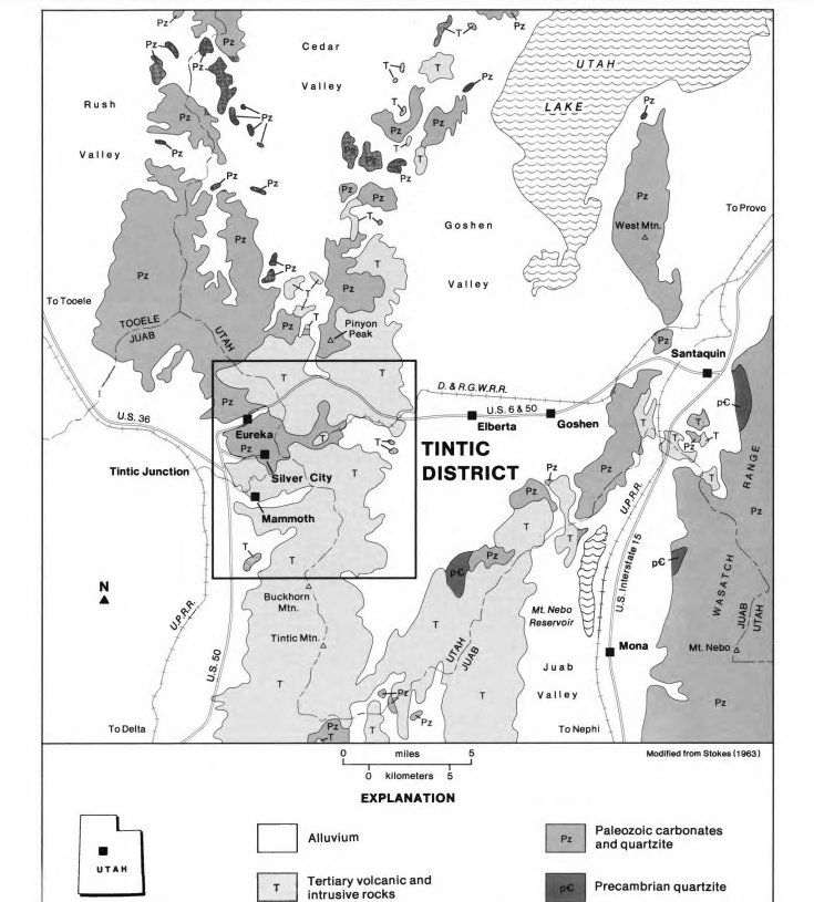 Tintic Mining District – Explorer/Trekker